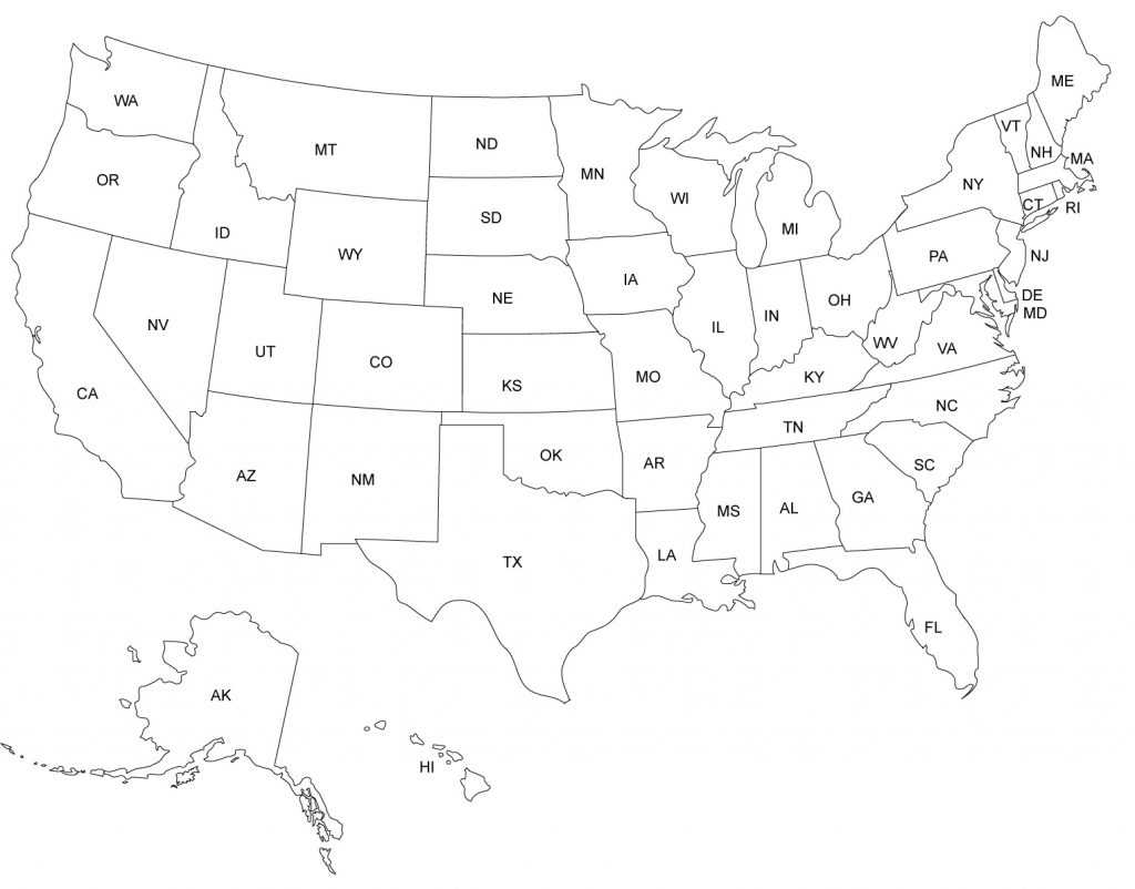 Blank US Map | United States Blank Map | United States Maps
